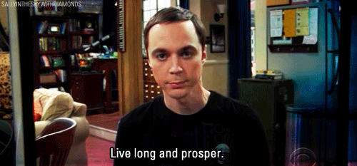 GIF/ Sheldon Cooper / BIG BANG theory - Spoki - bildes 7