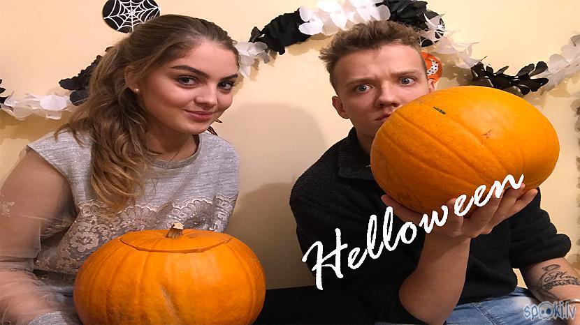 Helovīni | Ķirbju griešana. - Spoki