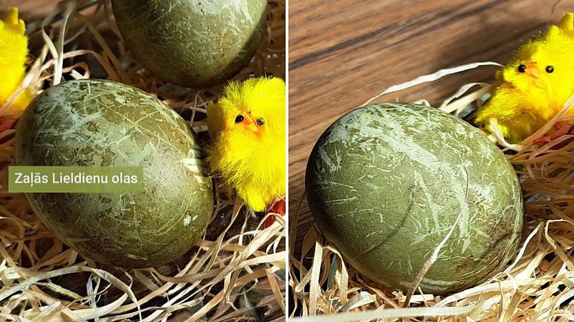 VIDEO Kā nokrāsot Lieldienu olas zaļā krāsā? Skaties un mācies! - Spoki