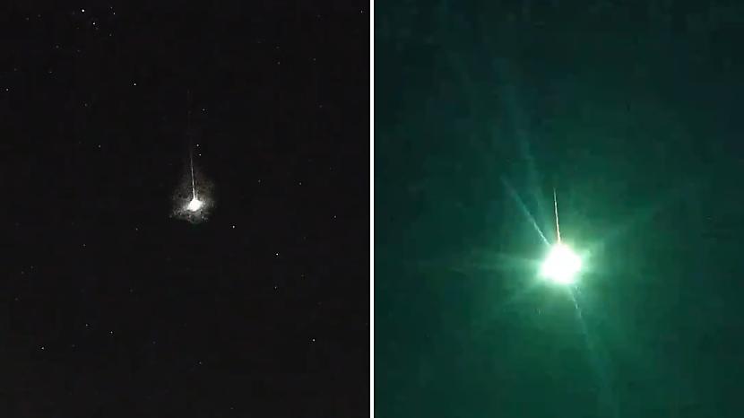 VIDEO Latvijas debesis izgaismojis spožs meteors - Spoki